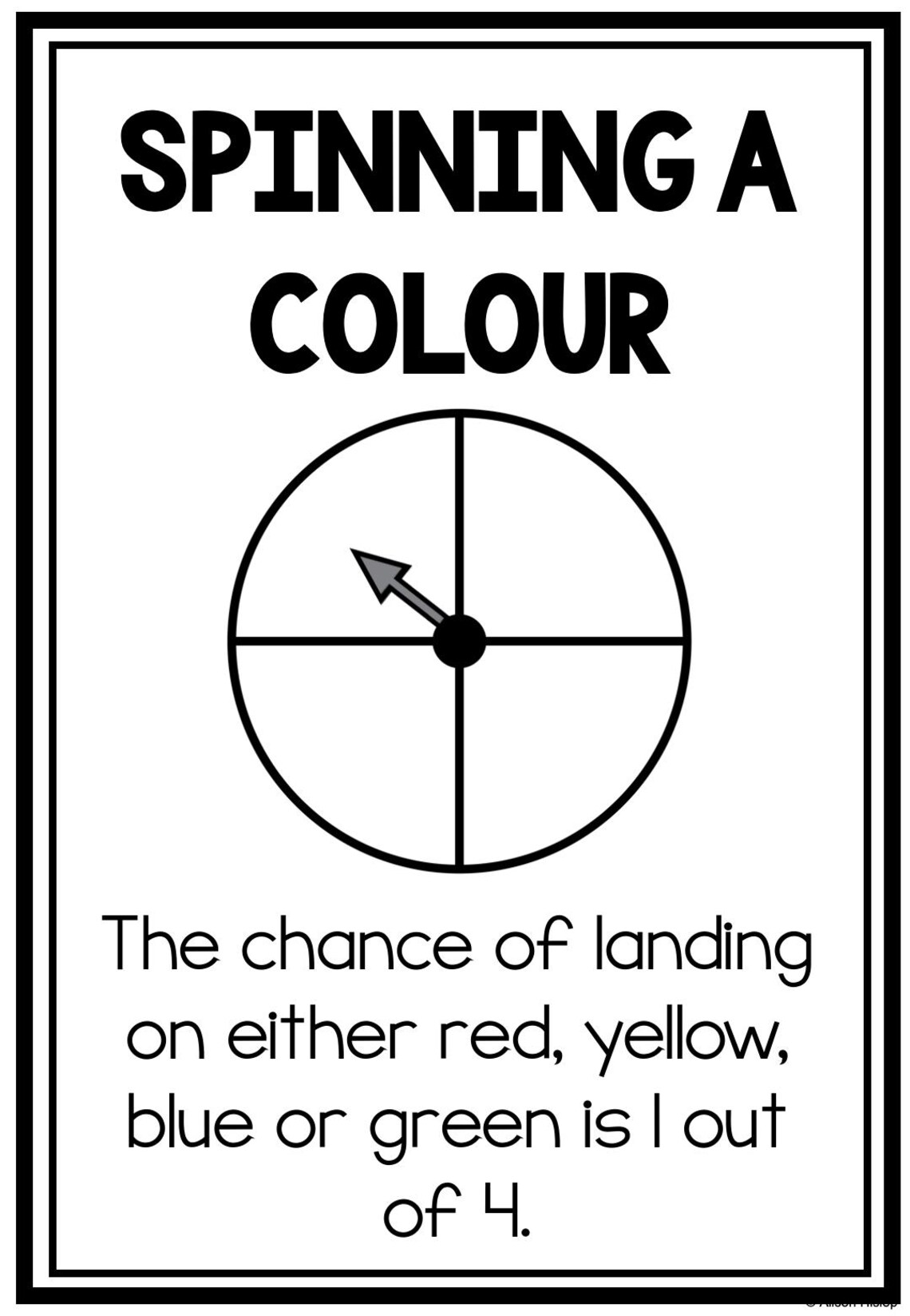 Chance & Probability Math Posters - Educational Classroom Decor ...