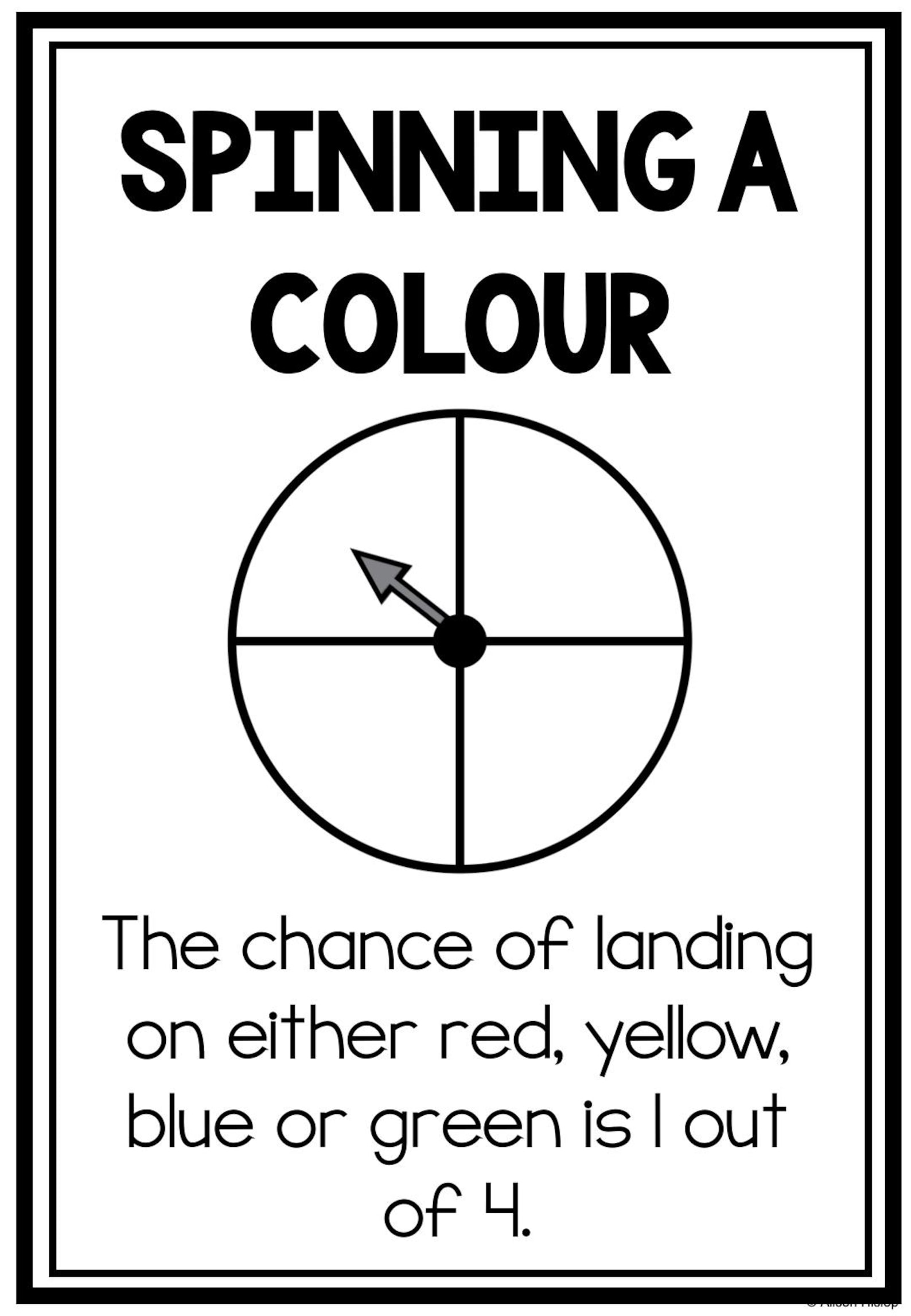 Chance & Probability Math Posters - Educational Classroom Decor ...