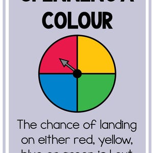 Chance & Probability Math Posters - Educational Classroom Decor ...