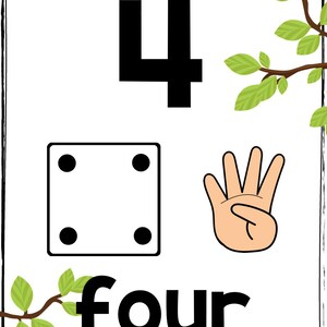 Number Posters 1 to 20, Counting by 10s to 100 - Classroom Decor Sloth ...