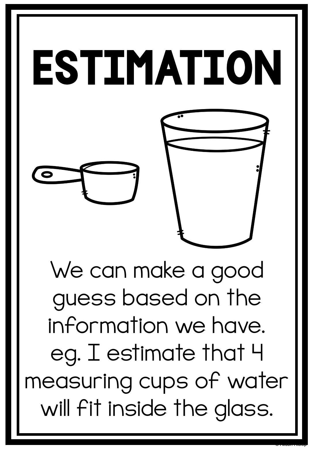 Volume and Capacity Posters - Math Terminology Vocabulary Digital ...