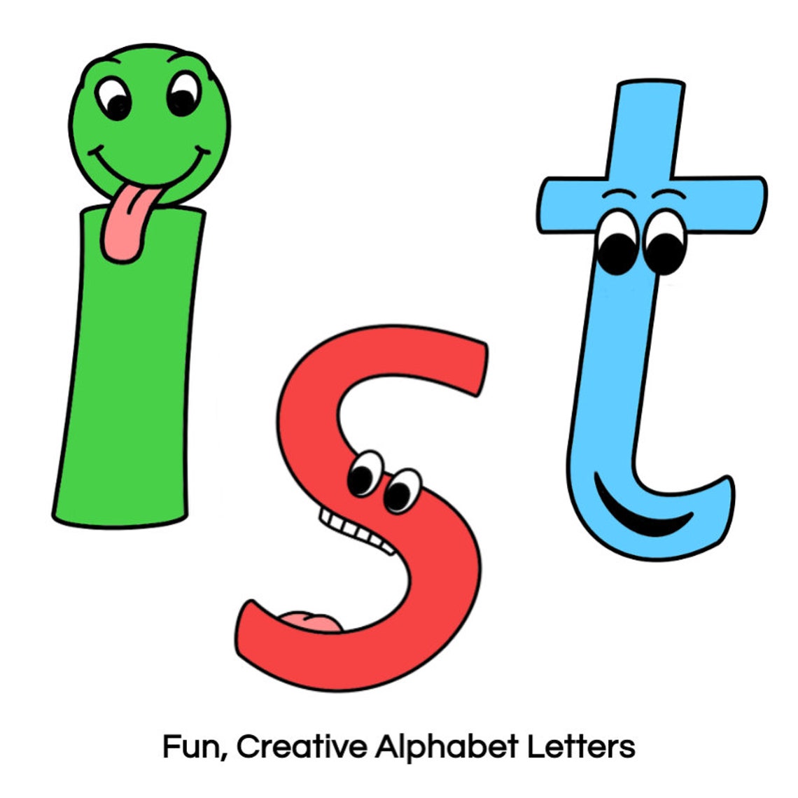 Alphabet Clipart Set | High-resolution ABC Illustrations | Educational ...