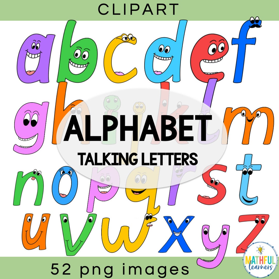 Alphabet Clipart Set | High-resolution ABC Illustrations | Educational ...