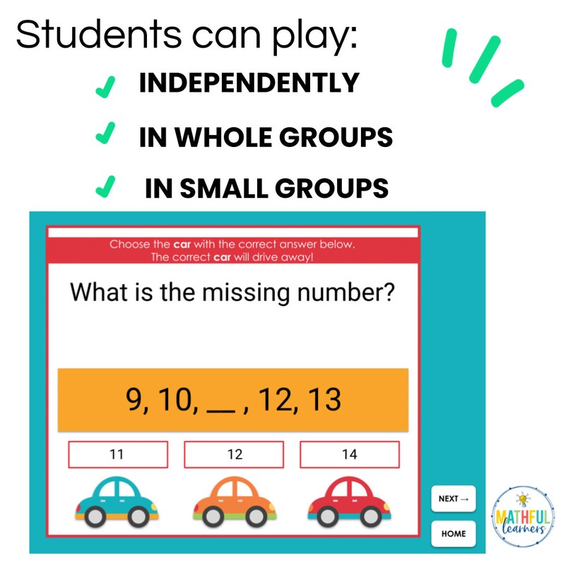 Ordering Numbers to 20 - Digital Math Activity | Google Slides ...