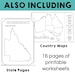 Australia Map - State & Country Jigsaw Puzzle Worksheets - Cut and ...