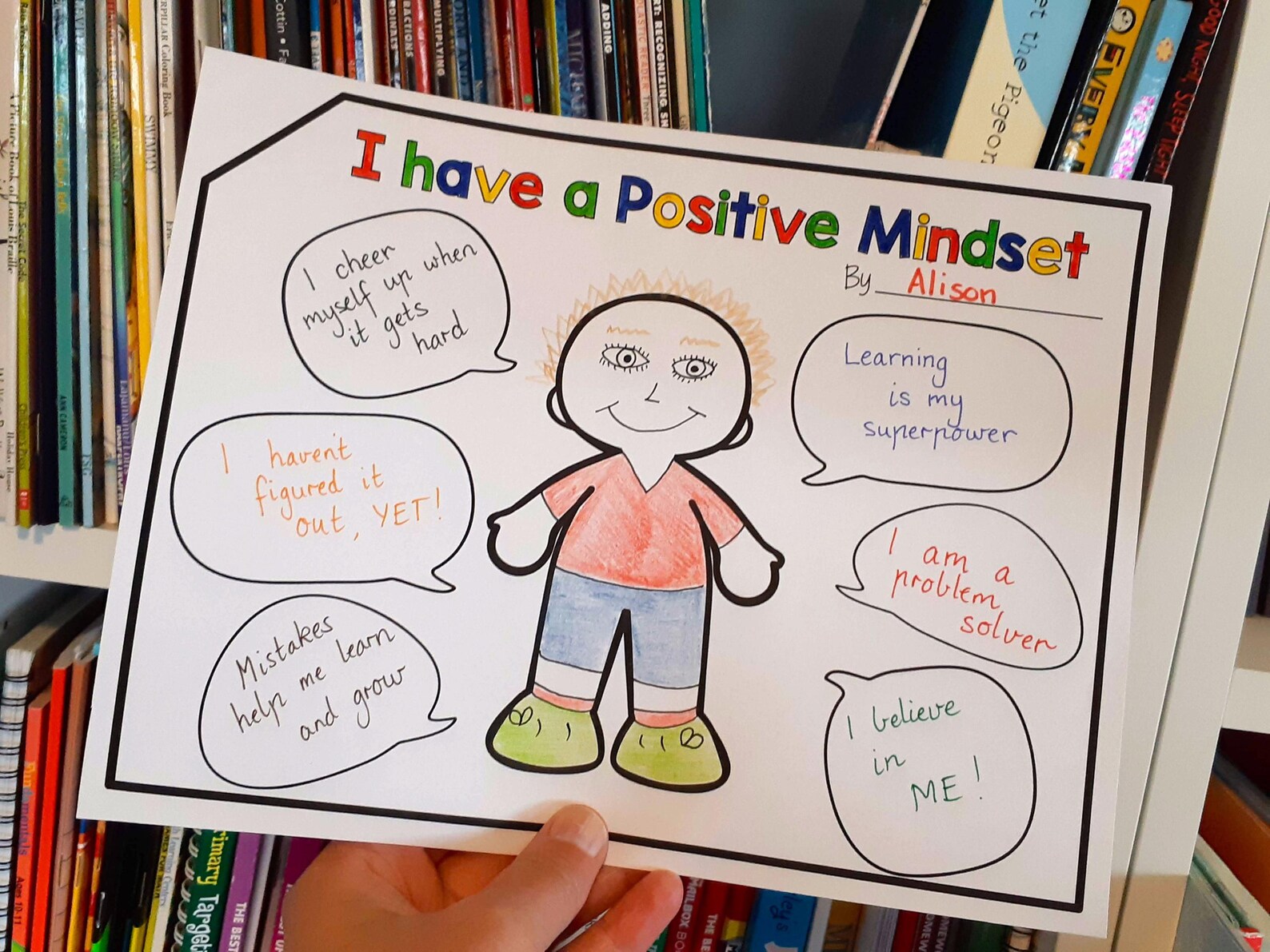 Positive & Growth Mindset Lessons - Activities, Worksheets | Editable ...