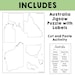 Australia Map - State & Country Jigsaw Puzzle Worksheets - Cut and ...