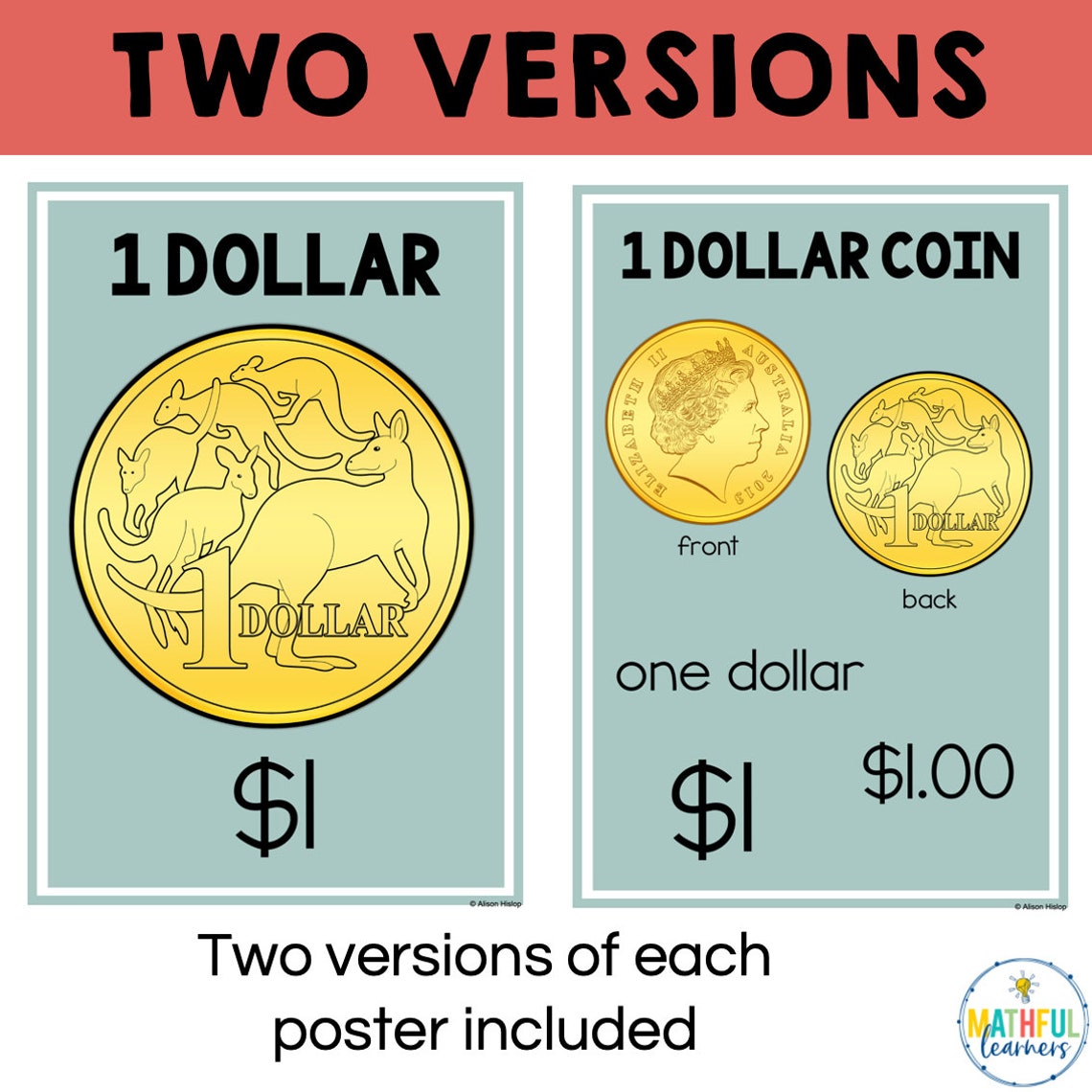 Australian Money Posters - Including Coins and Notes AUS Currency - Etsy