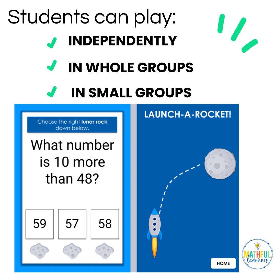 10 More 10 Less - Digital Math Activity - SET 3 - | Google Slides ...
