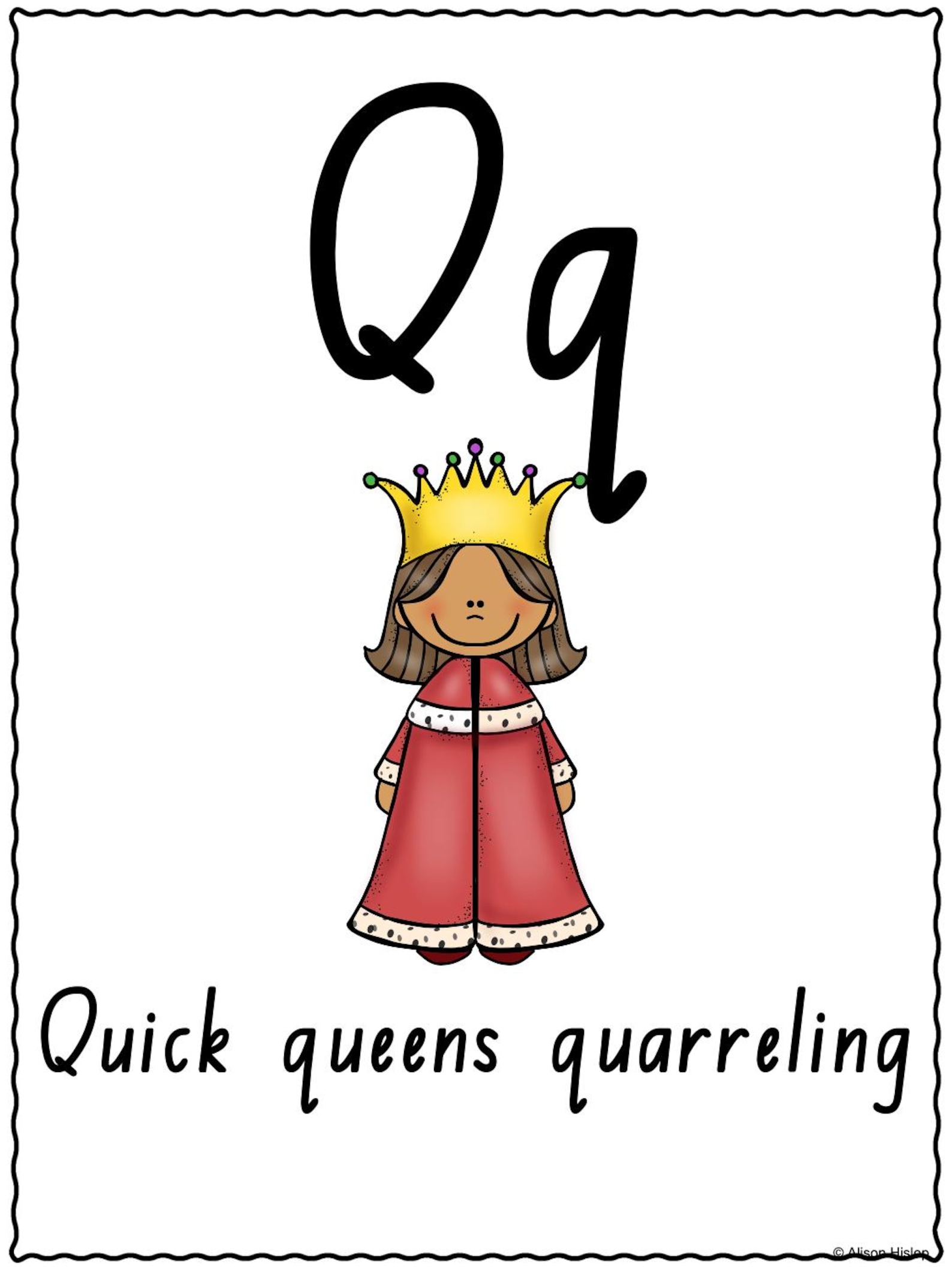 Ants in the Apple Alphabet Posters & Flashcards - NSW Foundation Font ...