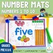 Numbers 1 to 10 Printable Mats - Learning Numbers to 10 | Counting ...