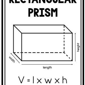 Volume and Capacity Posters - Math Terminology Vocabulary Digital ...