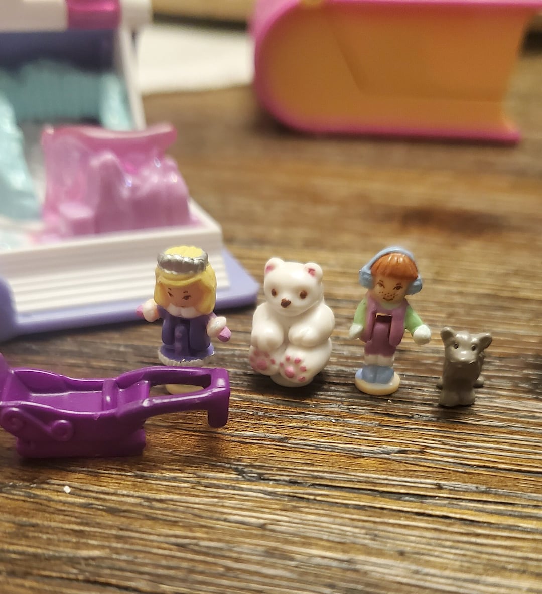 Polly Pocket Snowland Story Book 100% Complete Set - Etsy