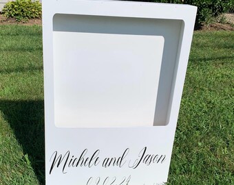 Rustic Welcome Sign Flower Box Decal Custom Flower Box Sign Decal ...