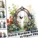 12 Fairy Garden Gate Clipart PNG Fairytale Bundle | Magical Watercolor ...
