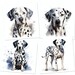 12 Dalmatian Clipart PNG Bundle | Watercolor Dog Clipart PNG | 51 - Etsy