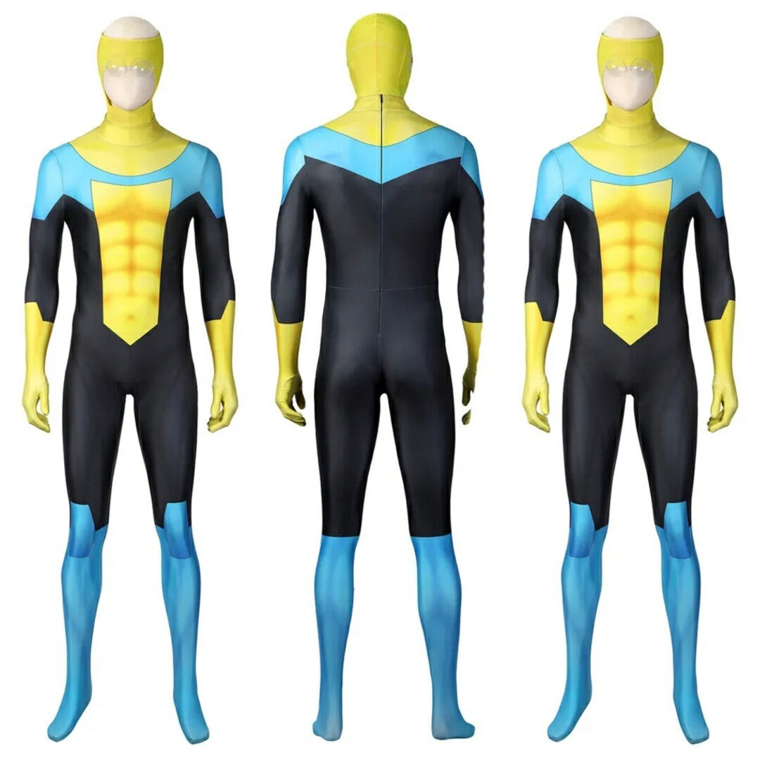Invincible Cartoon Cosplay: Mark Grayson's Superhero - Etsy