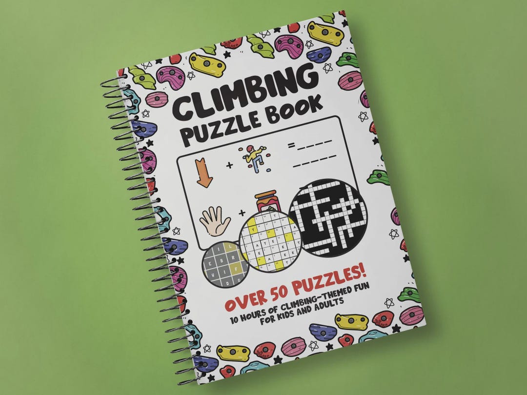 Rock Climbing Puzzle Book | 50+ Brain & Logic Puzzles | 10+ Hours of ...