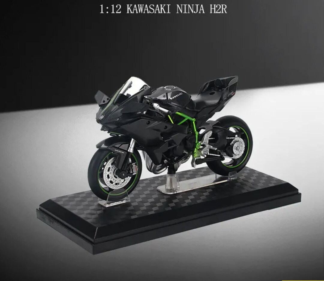 Kawasaki Ninja H2R Motorcycle Model Toy Decoration 1:12 Scale - Etsy