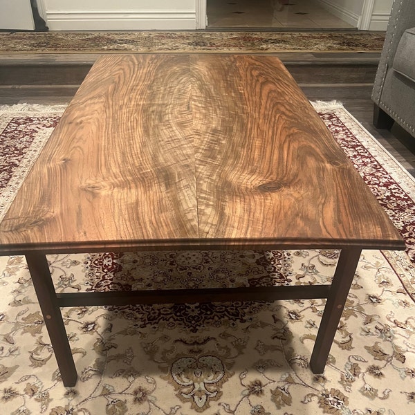 Bookmatched Table - Etsy