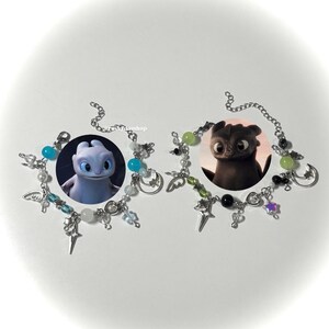 How to Train Your Dragon Inspried Couple Bracelet - Etsy