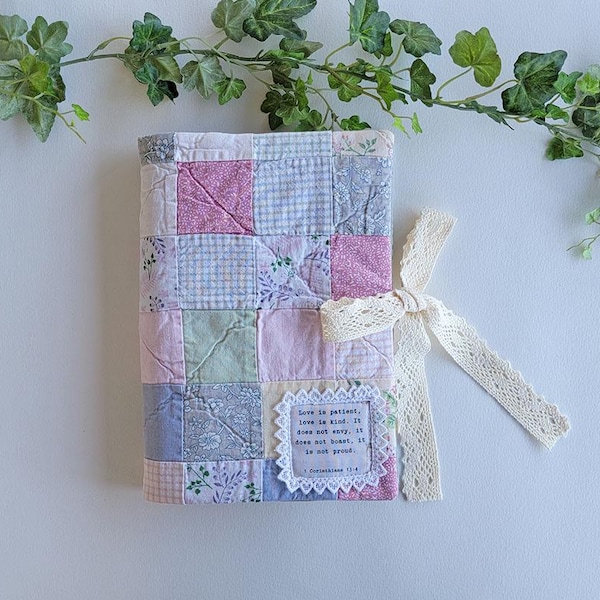 Vintage Quilt Bible Bags - Etsy