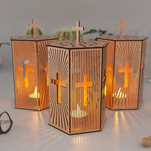 Christian Lantern Laser Cut File: Holy Pilgrim Design (digital Download ...