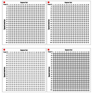 More Modern and Aesthetic Graphic Works Prepared for Laser Cutting ...