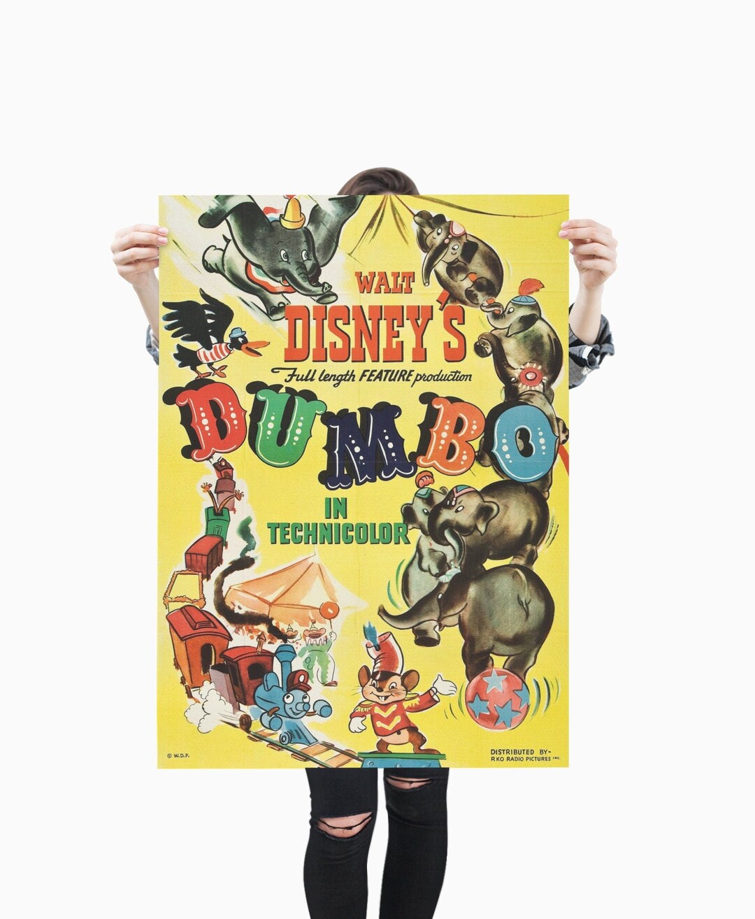 Dumbo original / Premium Matte Vertical Poster - Etsy