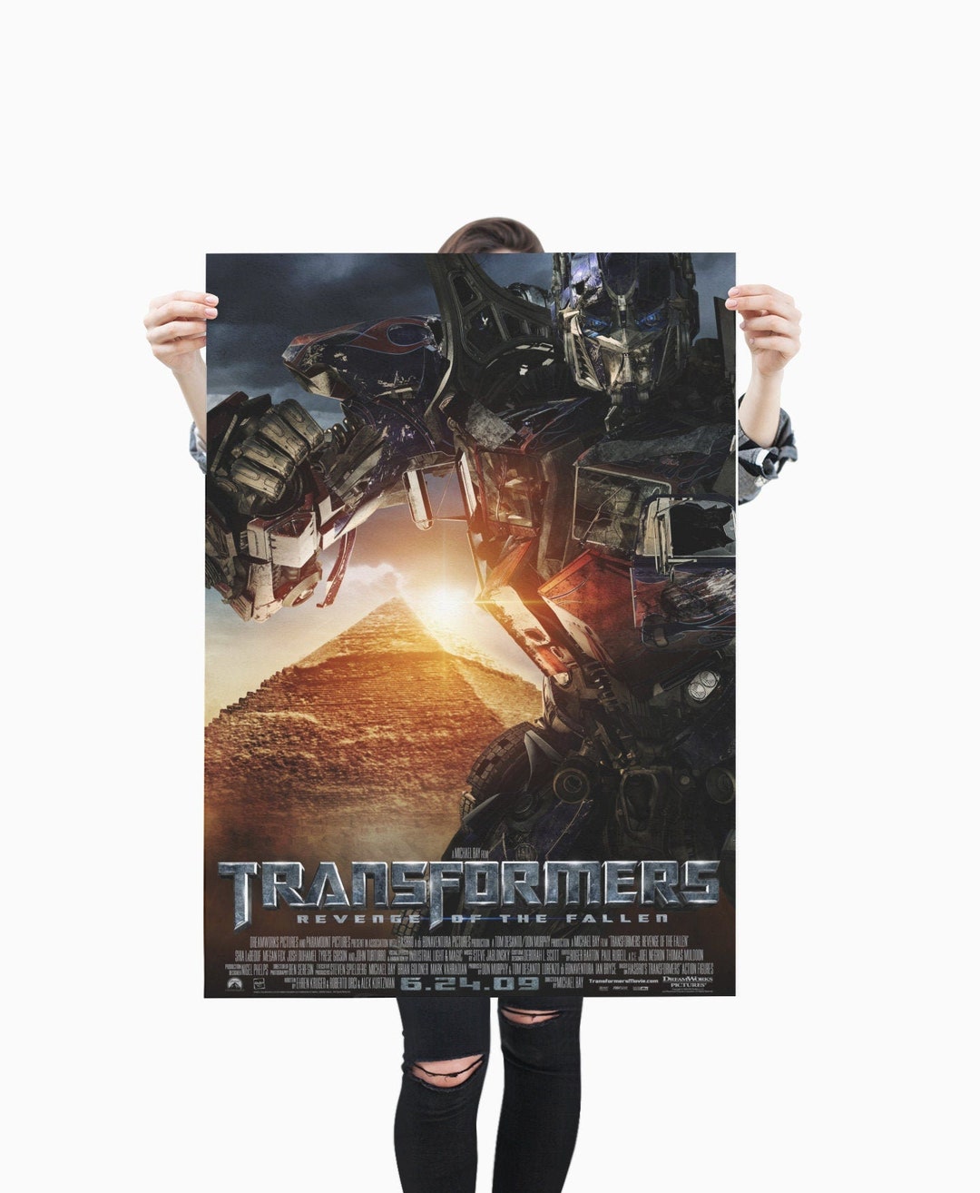 Transformers Revenge of the Fallen Poster / Premium Matte Vertical ...