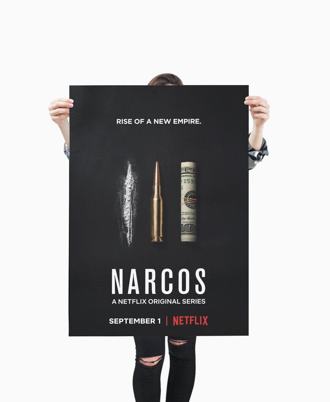 Narcos netflix Poster / Premium Matte Vertical Poster - Etsy