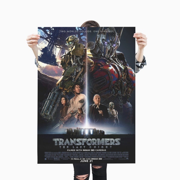 Transformers the Last Knight Poster - Etsy