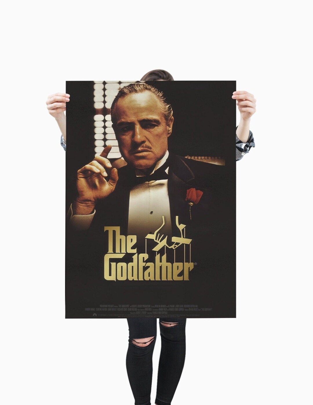 The Godfather / Premium Matte Vertical Poster - Etsy