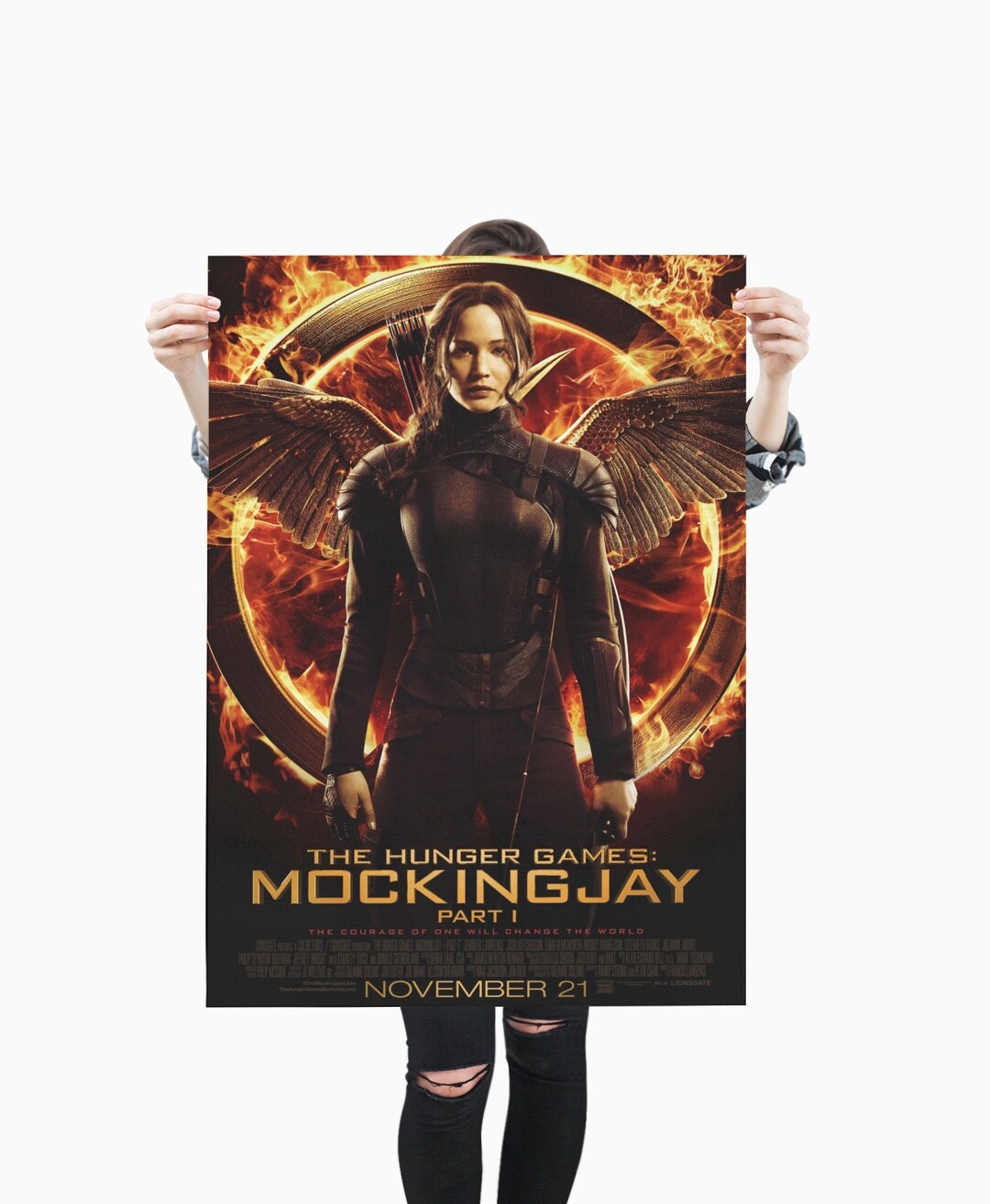 The Hunger Games Mockingjay Part 1 Poster / Premium Matte Vertical Poster - Etsy