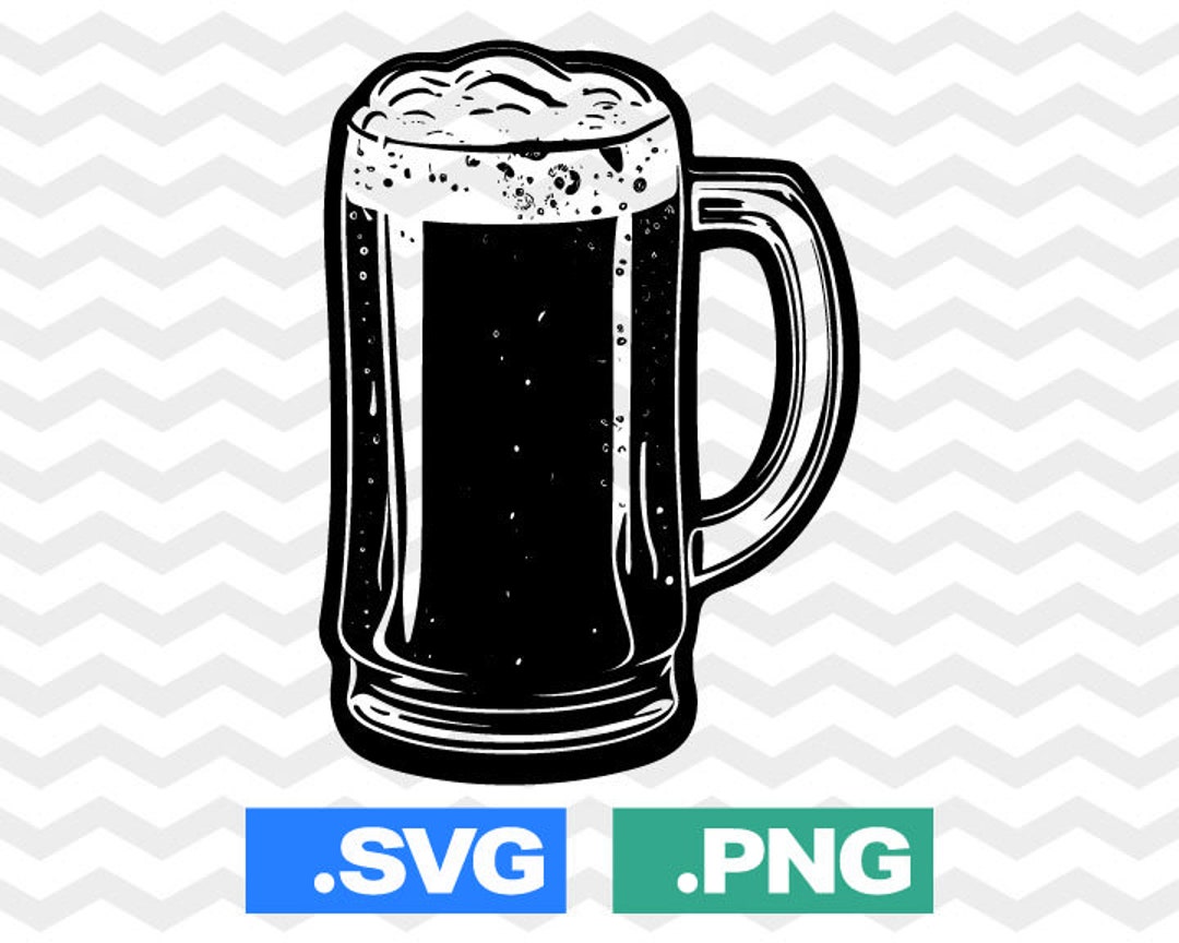 Beer Glass SVG File Beer Glass Svg Files Beer PNG Cut File - Etsy