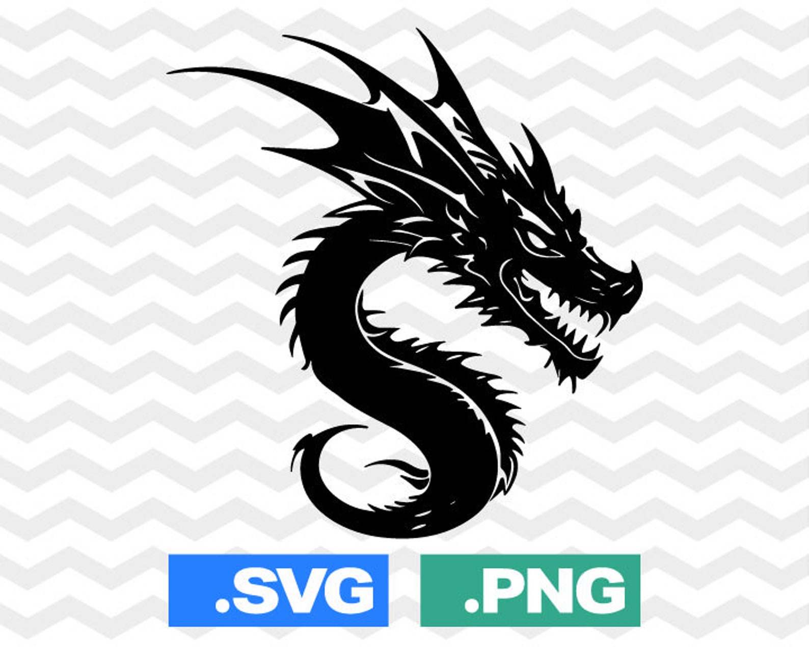 Dragon SVG File Dragon Logo Svg Files Dragon PNG Cut File - Etsy