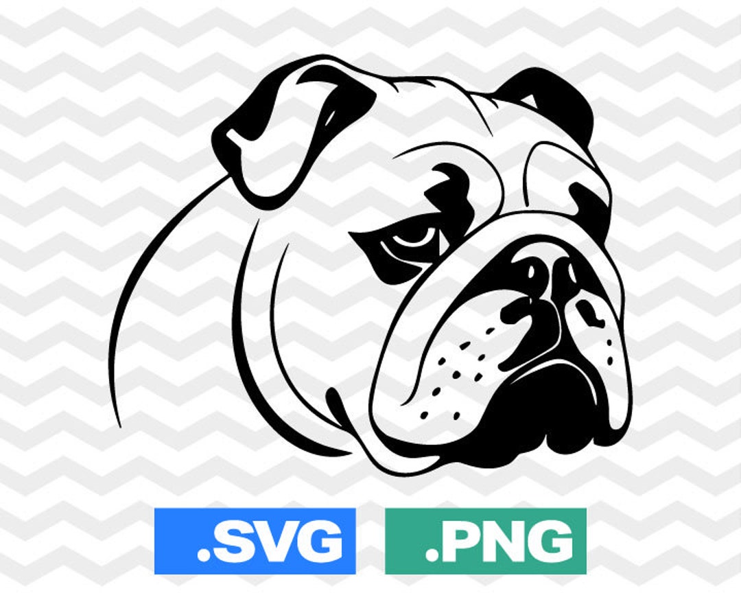 Bulldog SVG File Bulldog DXF Bulldog Png Dog Svg American - Etsy