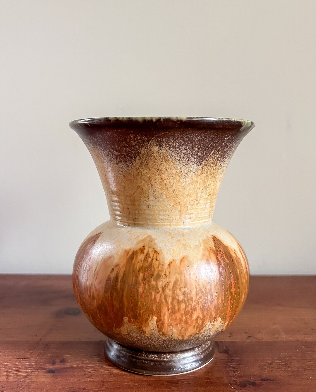 Rare Vintage Drip Glazed Steuler Vase 1930s-1940s *3427* - Etsy