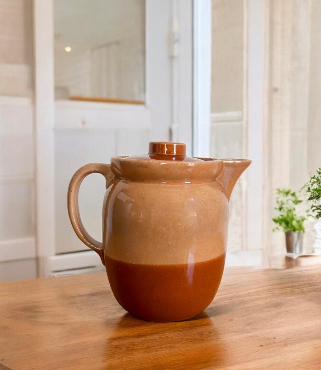 Vintage Cabinart Bakeware Pitcher With Lid by Watts Pottery - Etsy