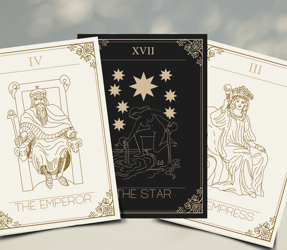 Tarot Cards Printable Major Arcana Tarot Cards Printable Tarot Cards 22 ...