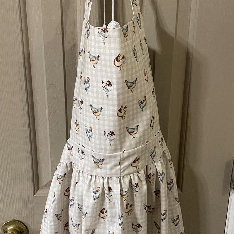 Chicken Kitchen Apron - Etsy