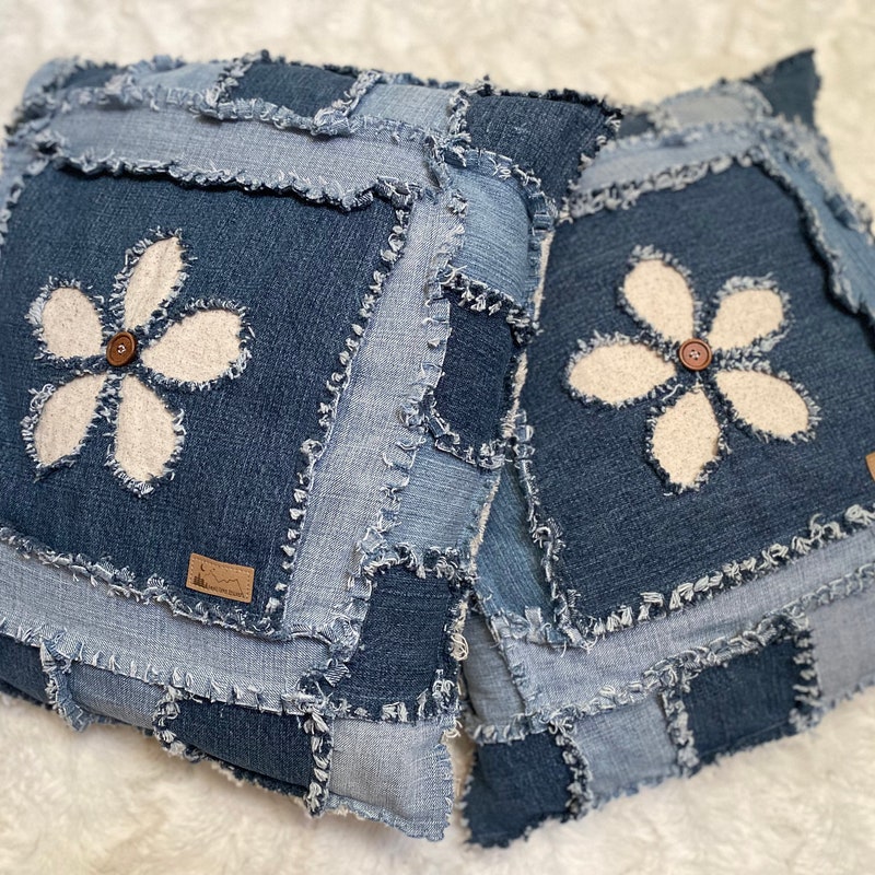 Denim Rag Quilt - Etsy