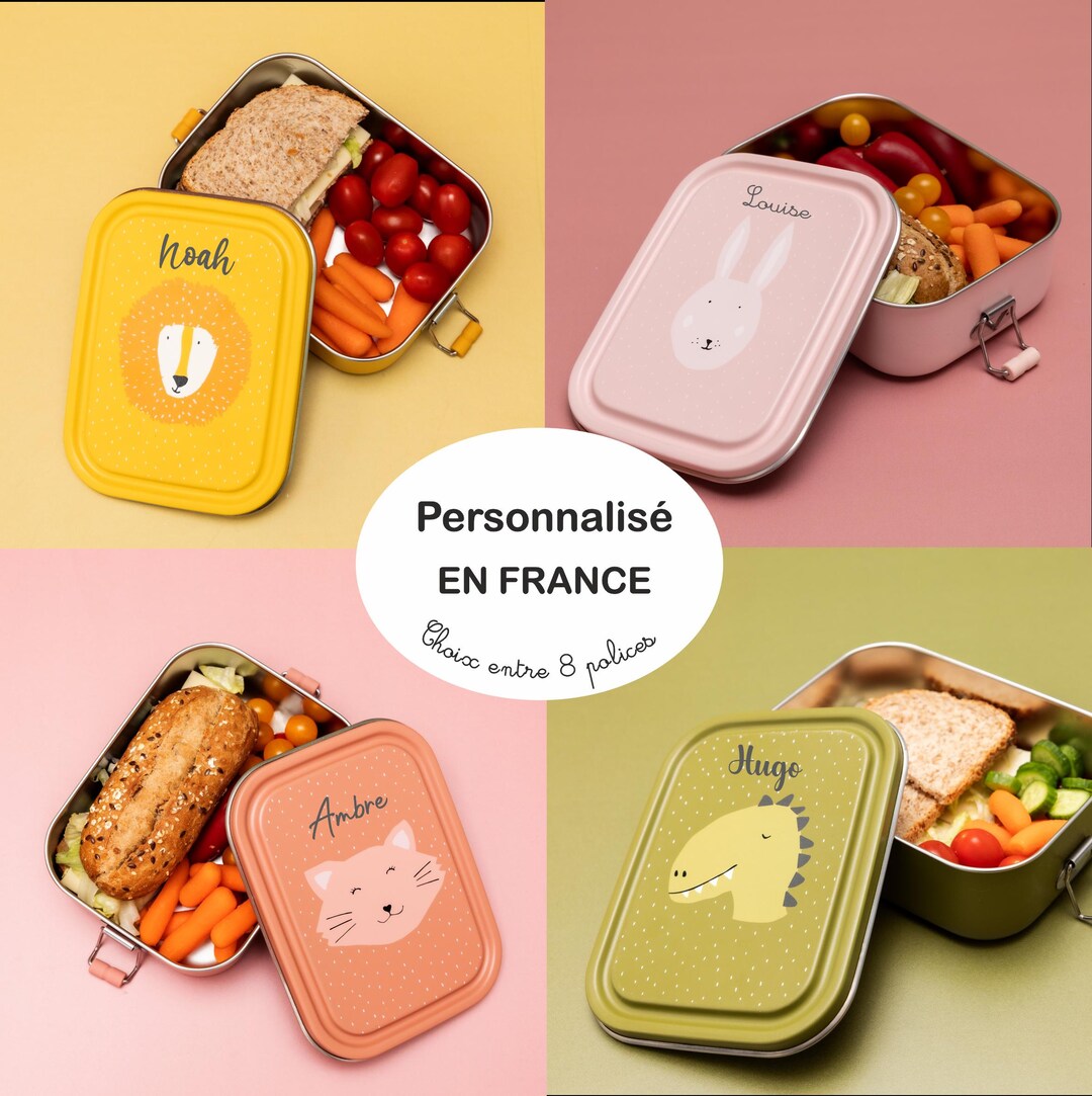 Personalized Lunch Box for Children - Customizable School Lunch Box for ...