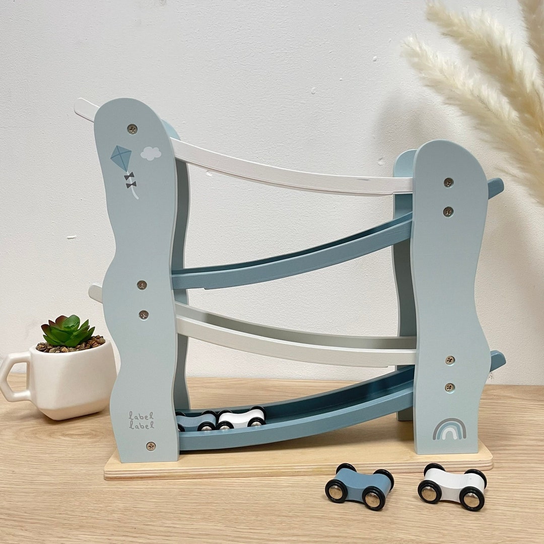 Wooden Car Slide for Kids - Etsy