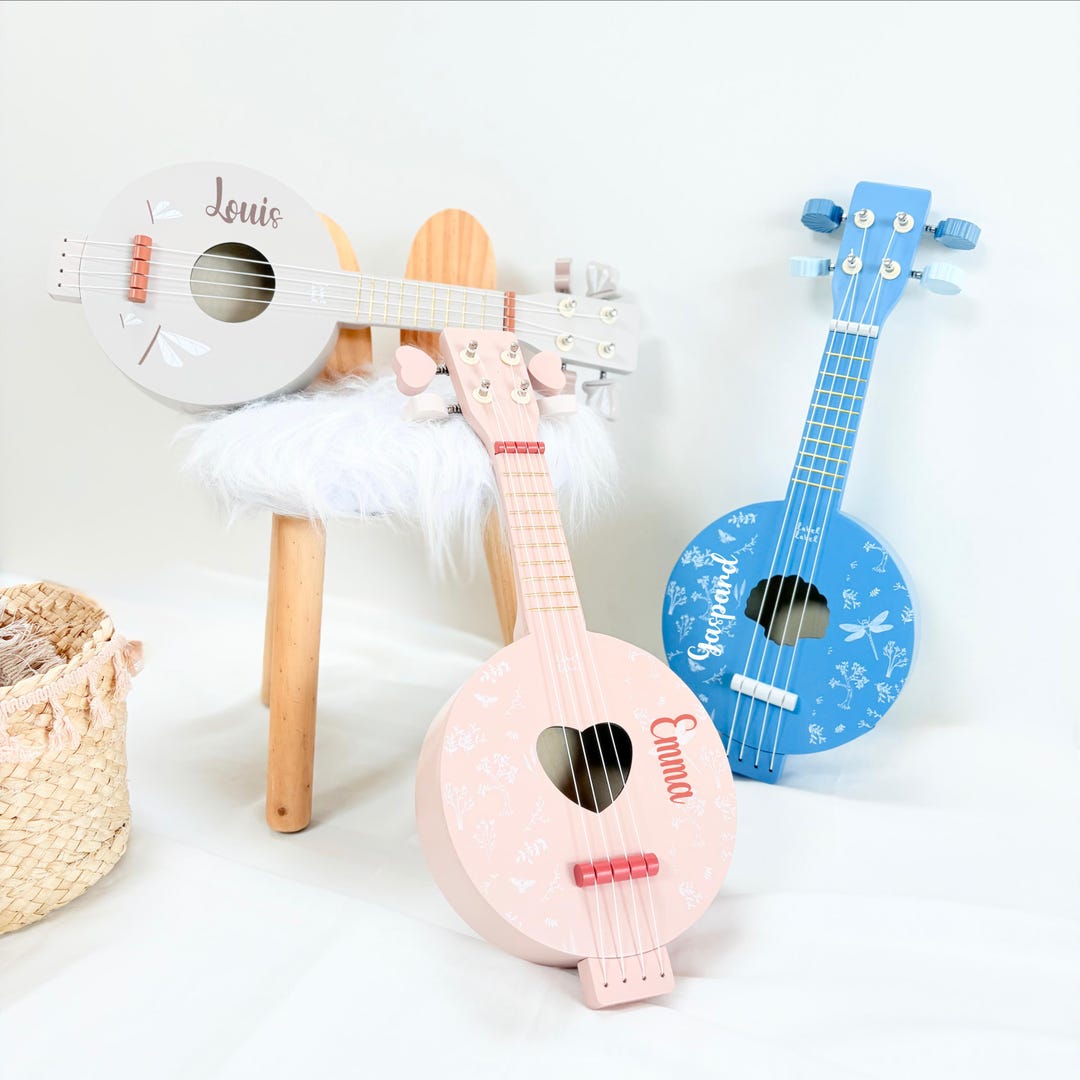 Personalized Children's Banjo - Gift Idea for Children's Toys, Children ...