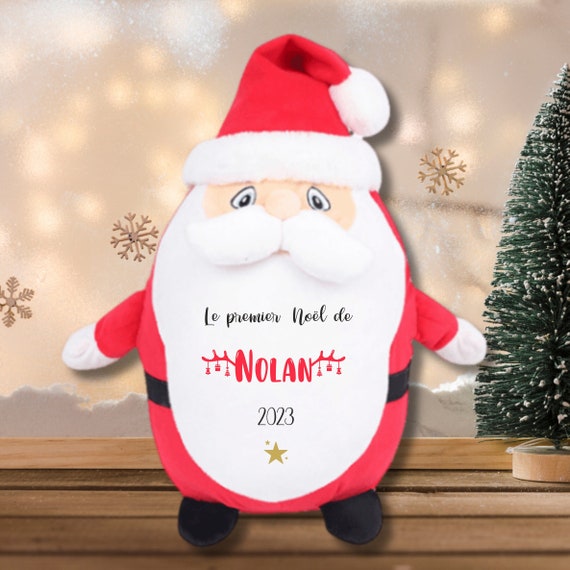 Personalized Santa Claus plush first name The first Christmas
