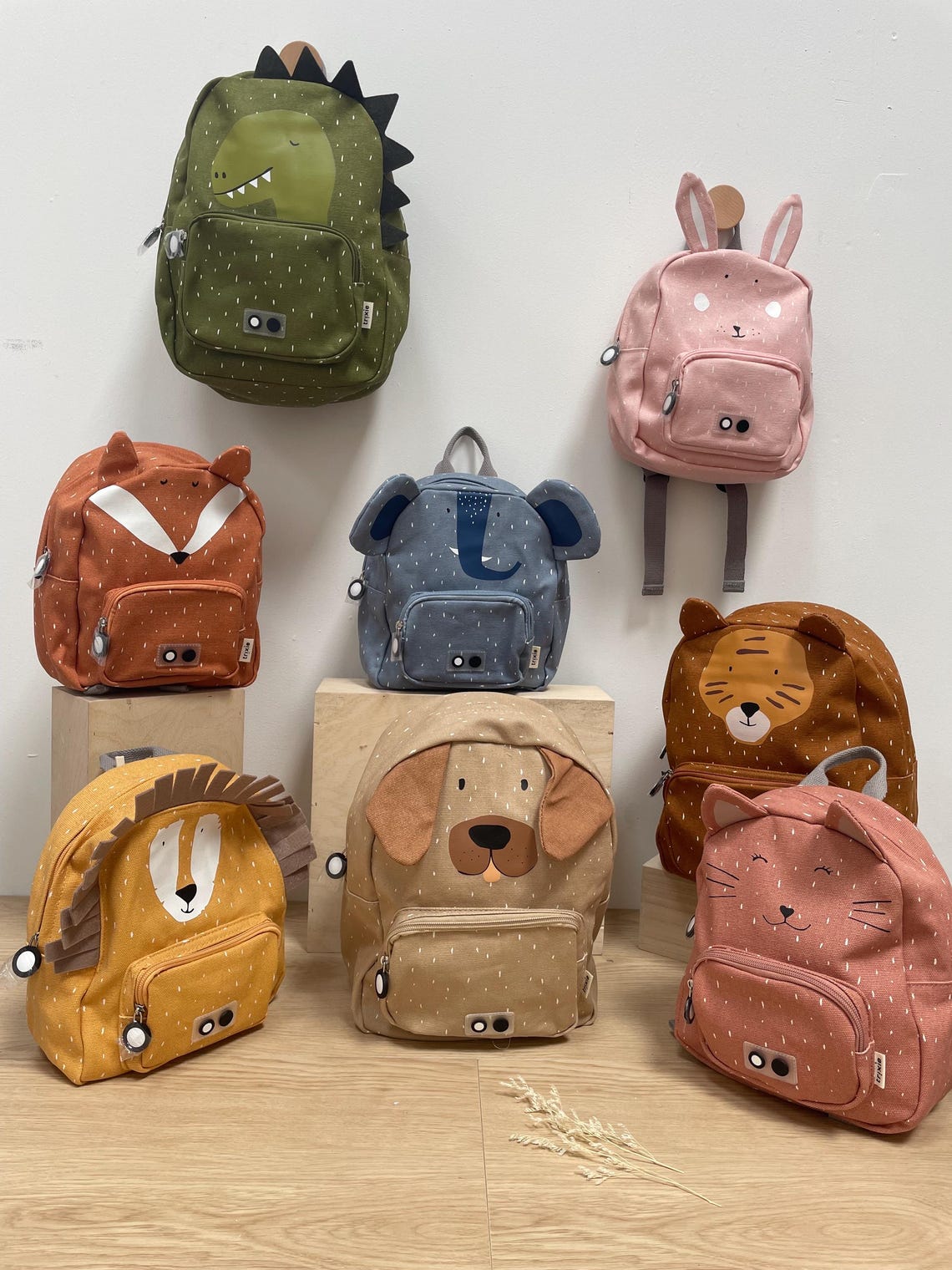 Personalized Children's Backpack Animals - School Bag With Name ...