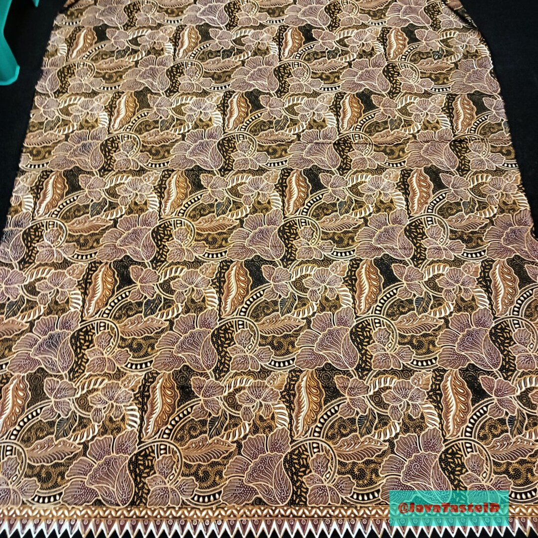 Synthetic Color Combination Written Batik Fabric: Beauty in - Etsy