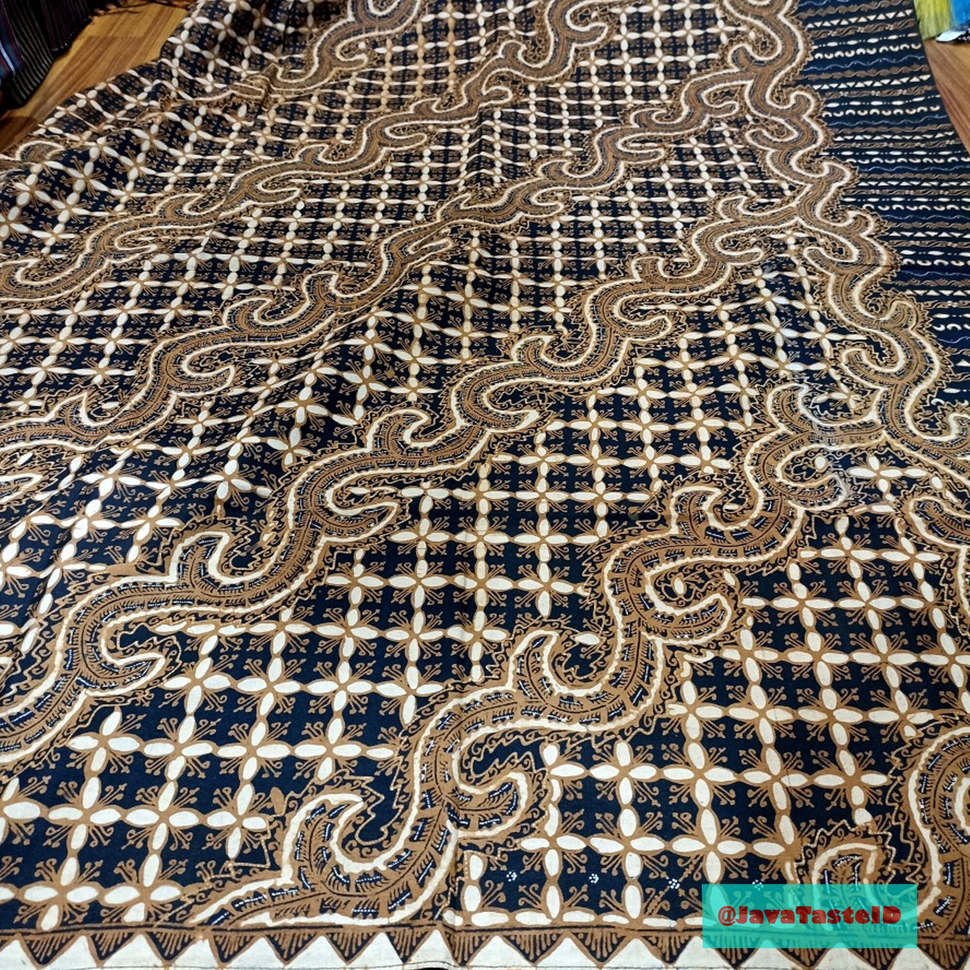 Original Written Batik Cloth With Kawung Ukel Sogan Ganes - Etsy