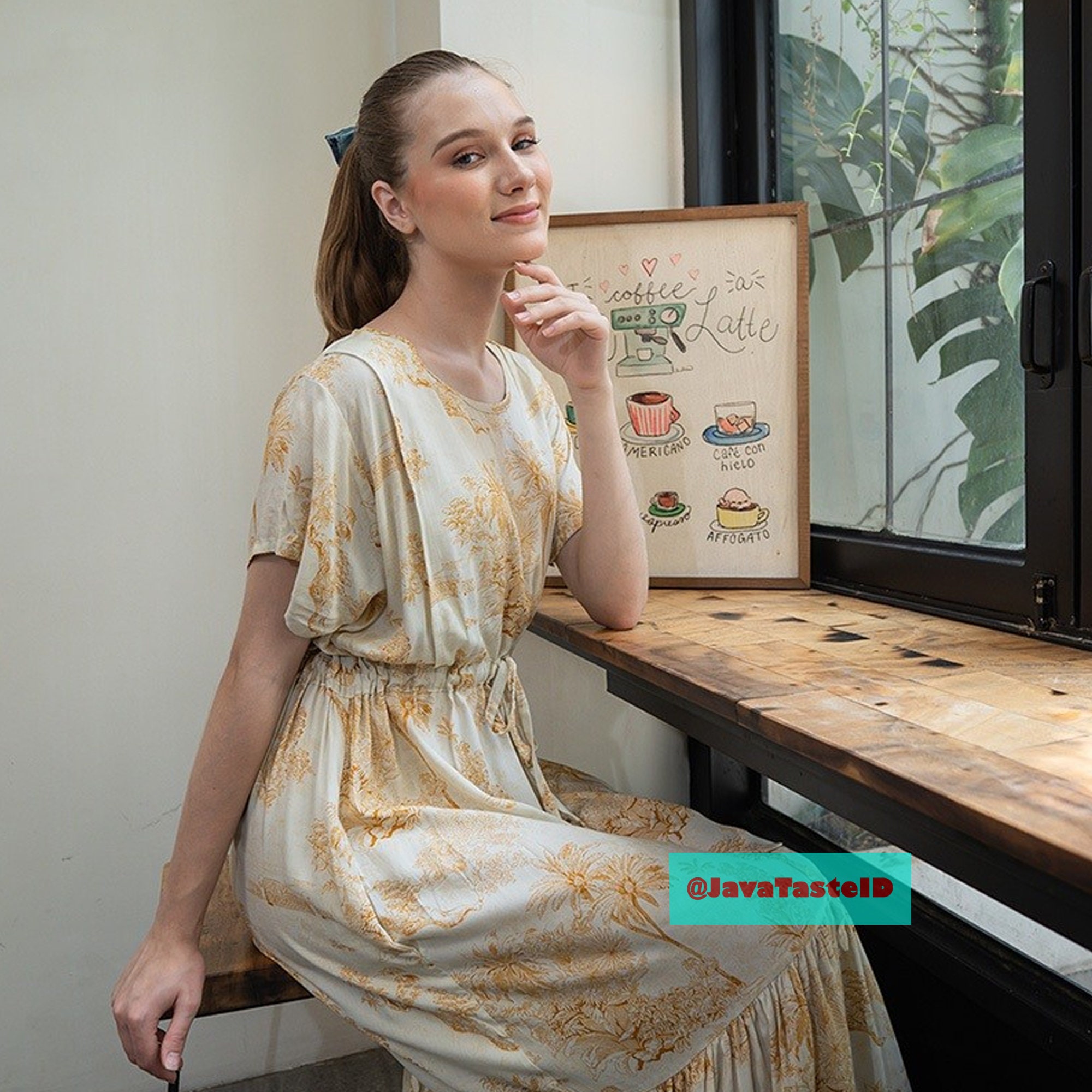 Maximize Style: Oriana Daizy Ruffle Maxi Dress for the Modern Woman, House Dress, Muumuu ...